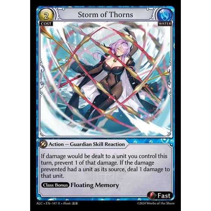 [Alter版] [Water] Storm of Thorns [ALC147-R] [Grand Archive TCG] – カードン