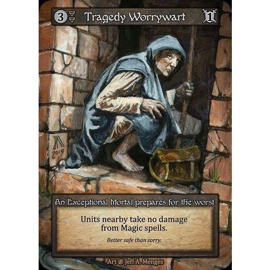 [Earth] Tragedy Worrywart [beta-Exceptional] [Sorcery] – カードン