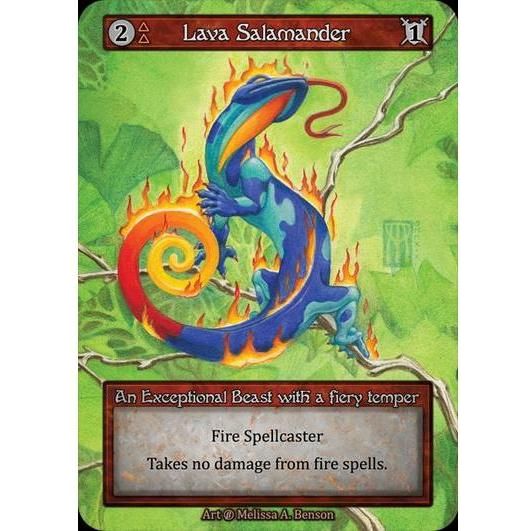 [Fire] Lava Salamander [beta-Exceptional] [Sorcery] – カードン