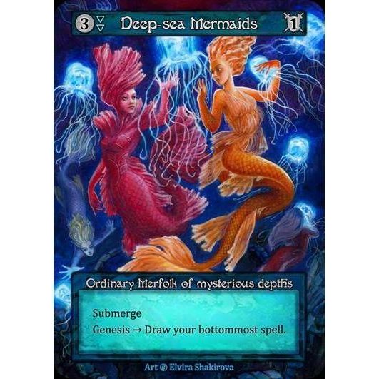 [Water] Deep-Sea Mermaids [beta-Ordinary] [Sorcery] – カードン
