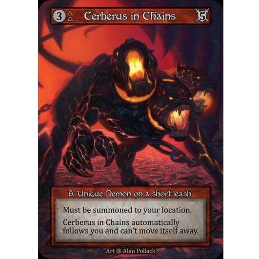 [Fire] Cerberus in Chains [beta-Unique] [Sorcery] – カードン