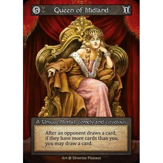 [Earth] Queen of Midland [beta-Unique] [Sorcery] – カードン