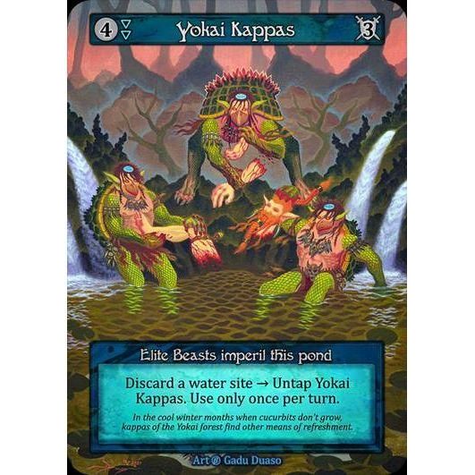 [Water] Yokai Kappas [beta-Elite] [Sorcery] – カードン
